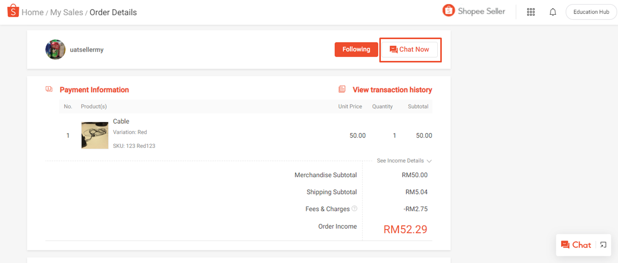 Understanding Shopee Webchat | Shopee MY Seller Education Hub