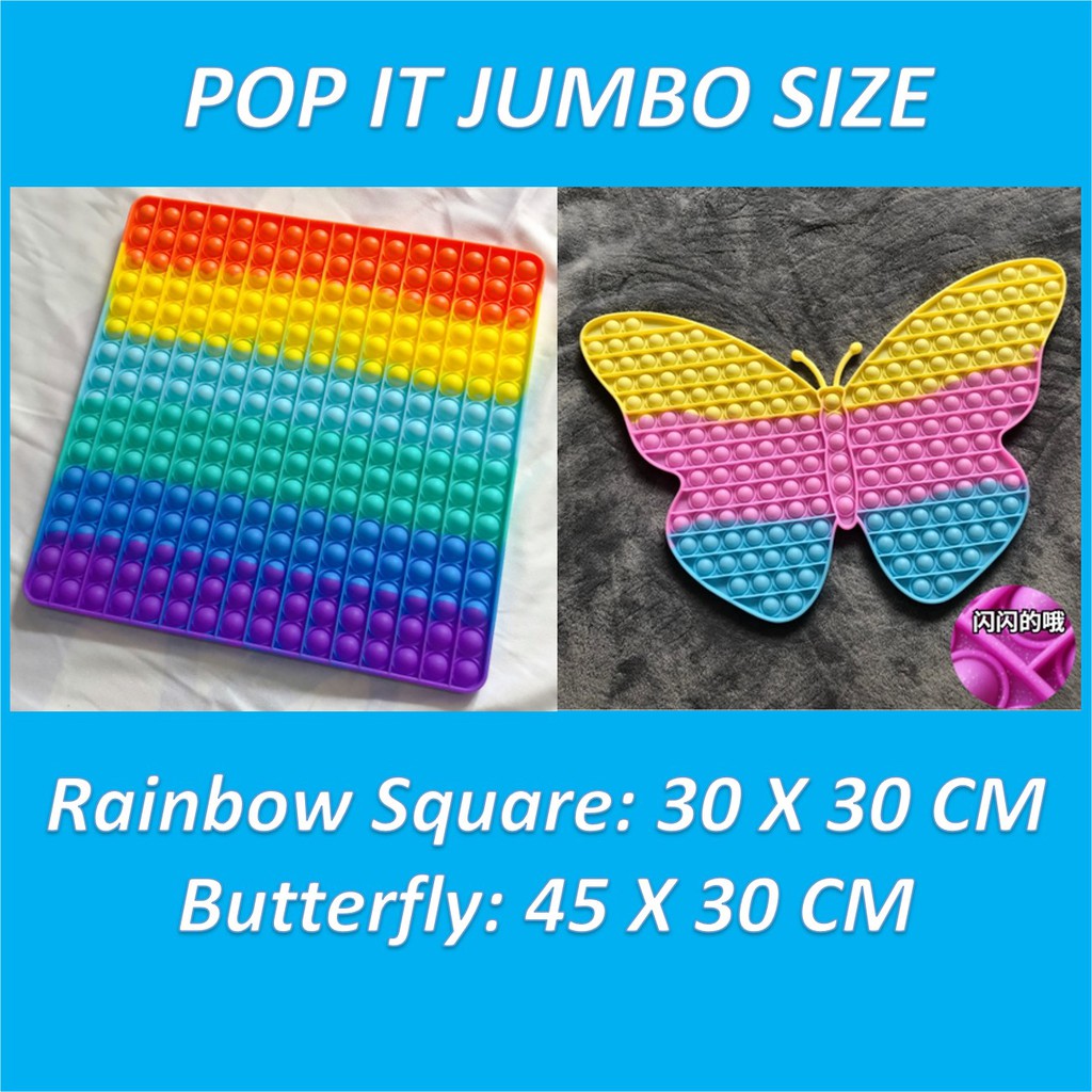 🔥SG SELLER🔥 Jumbo Pop It Fidget Toy Big Pop It Sensory Toys For ...