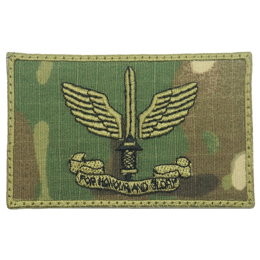 COMMANDO PATCH 8CM X 5CM - MULTICAM | Shopee Singapore