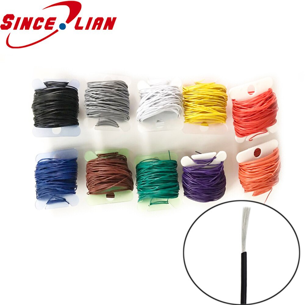 UL1571 32AWG 10metres/lot superfine 7/0.12TS 32AWG thin PVC Insulated ...