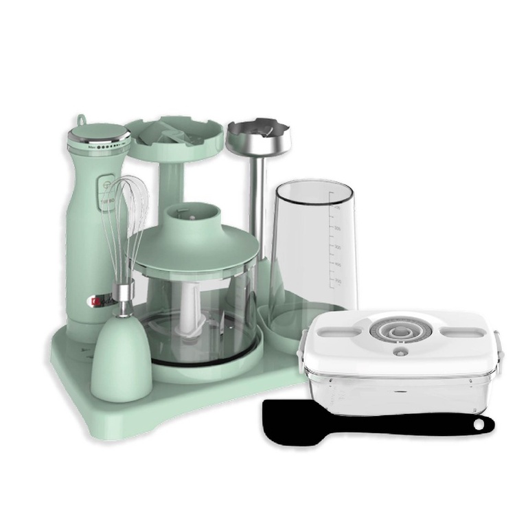Odette 9-in-1 9 Speeds Hand Blender & Chopper Set With Vacuum Pack ...