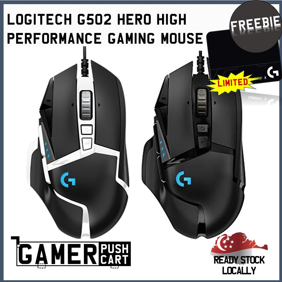 Logitech G502 Hero High Performance RGB Gaming Mouse with 11 ...