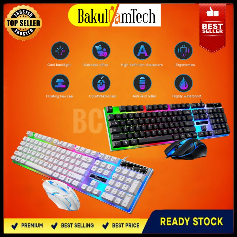 Rgb Gaming Keyboard And Mouse Set Rgb Wired Gaming Keyboard And Led Computer Keyboard Package