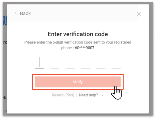 Changing or forgotten password in Sub-Account Platform | Shopee MY ...