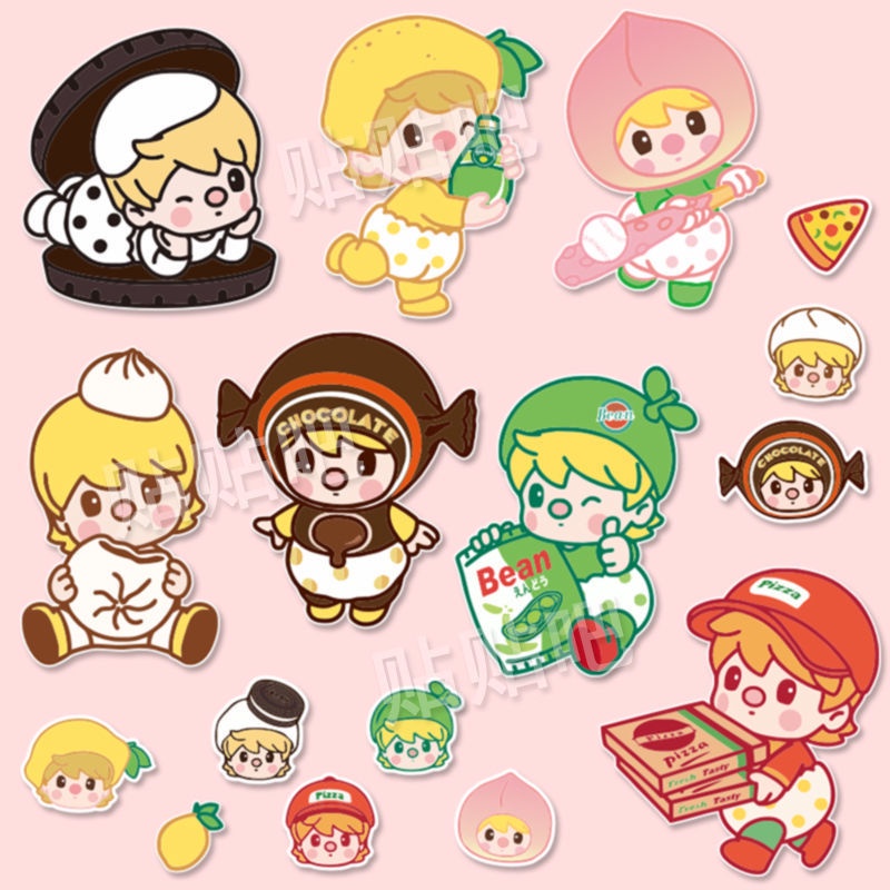 Cute Pop Mart Little Sweet Bean Supermarket Series Blind Box ...