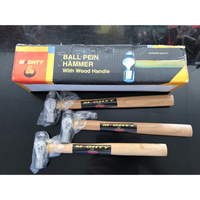 KAYU Wooden Handle Konde Hammer | Wood Ball Pein Hammer Mighty 1/4 LB ...