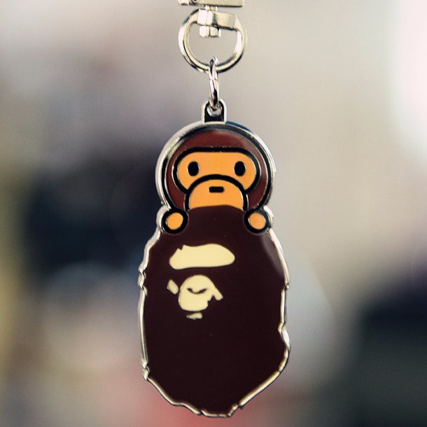 The Bathing Ape BAPE Baby Milo Keychain / Charm ASC3195 *Japanese ...