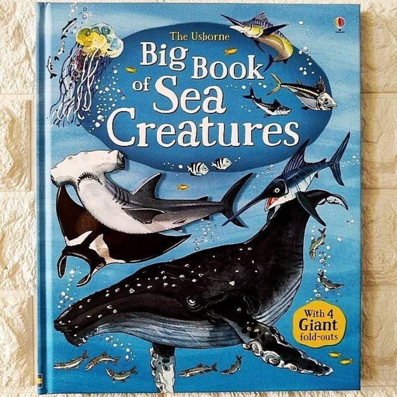 Usborne My Big Book Of Sea Creatures | Shopee Singapore