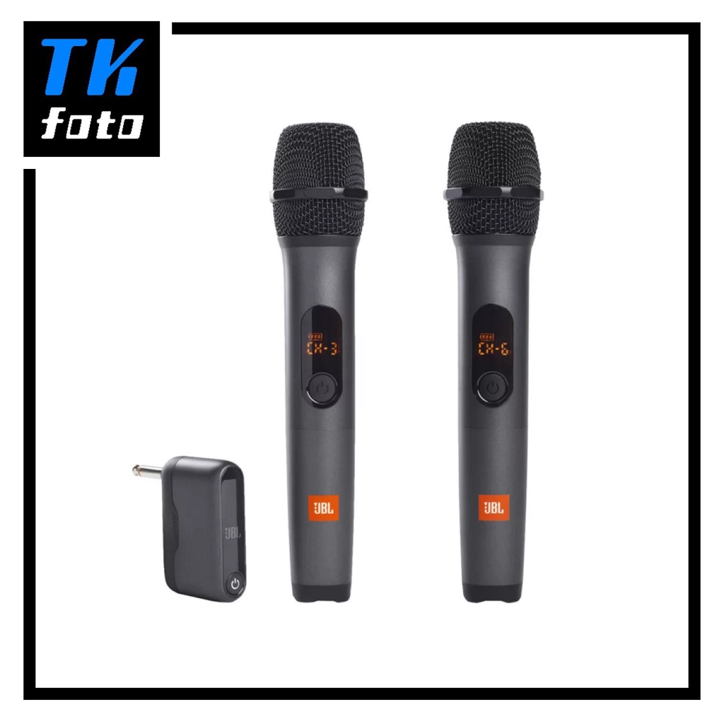 JBL Wireless Microphone System (2x Mics, 1x Receiver) | Shopee Singapore