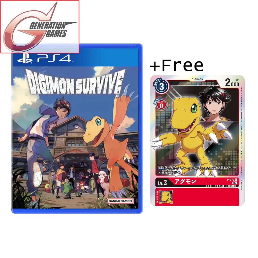 PS4 Digimon Survive + Bonus (R3 English) | Shopee Singapore