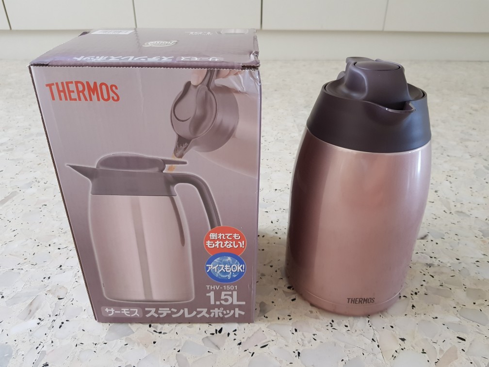Thermos® THV-1501 carafe - Stainless Steel Vacuum Insulated | Shopee Singapore