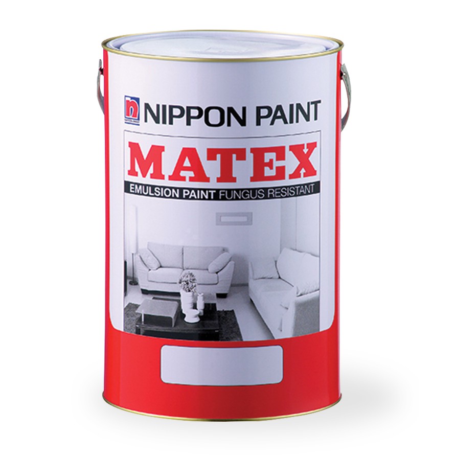 Nippon Paint Matex 7 Litre /20 Litre Emulsion Paint for Interior Walls and Ceilings *Free ...
