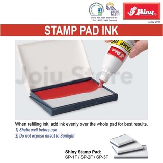 SHINY Stamp Pad / Pre-Ink / Auto Inking Printer Ink Pad Refill Ink 28ml ...