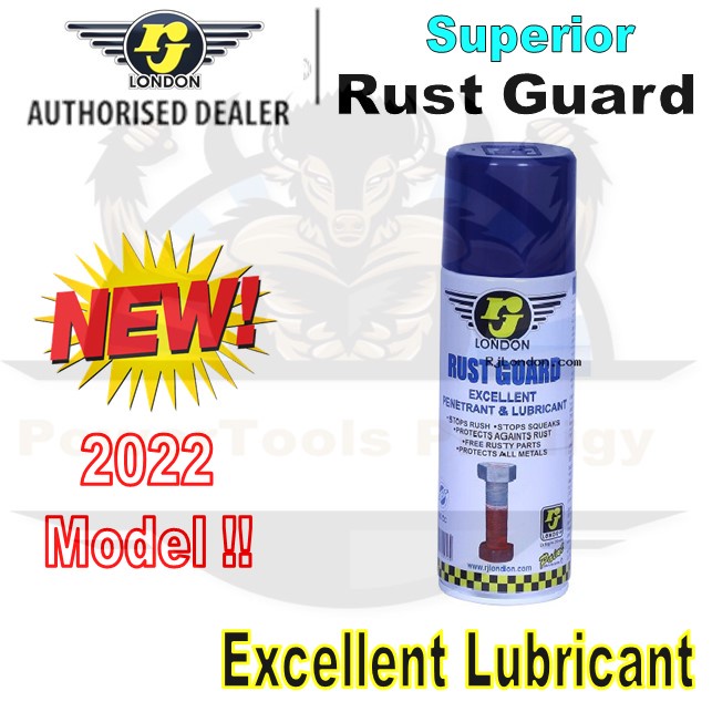 RJ LONDON ANTI RUST AEROSOL SPRAY/ RUST GUARD/ RUST REMOVER/ RUST ...