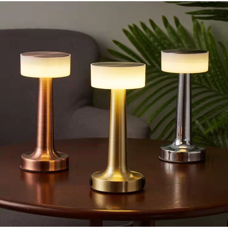Touch sensor 3 steps dimmable Retro Bar Table Lamp LED Desktop Night ...
