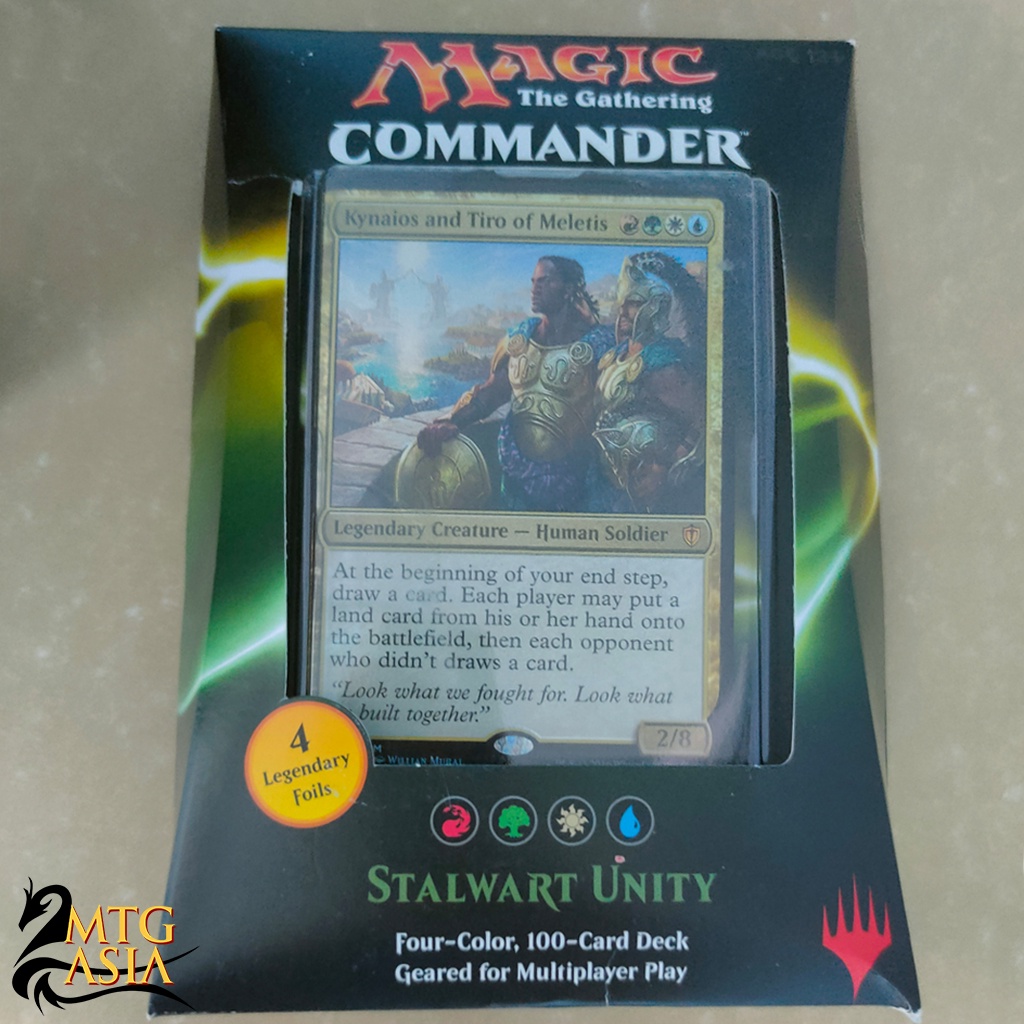 Commander 2016 Stalwart Unity Commander Deck Magic The Gathering MTG-ASIA Sealed | Shopee Singapore