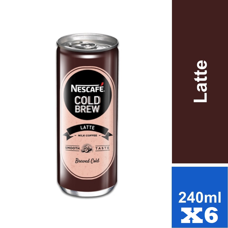 NESCAFE Cold Brew Latte (240ml) X 6cans | Shopee Singapore
