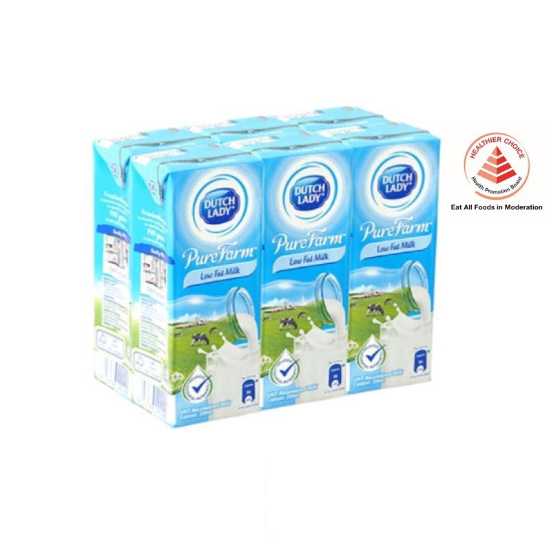 Dutch Lady Milk Packet Clipart