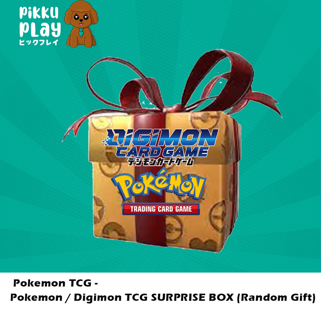 Pokemon / Digimon TCG SURPRISE BOX (Random Gift) | Shopee Singapore