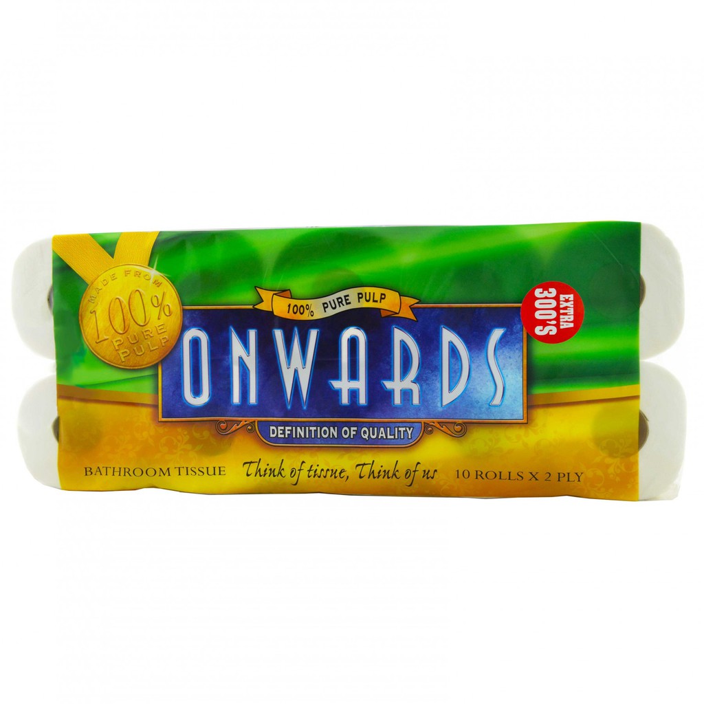 Onwards toilet tissue 2ply (10 rolls) | Shopee Singapore