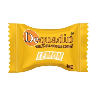 Dequadin Hard Candy Lemon Zipper Bag (Lemon 38g / Menthol 38g ...