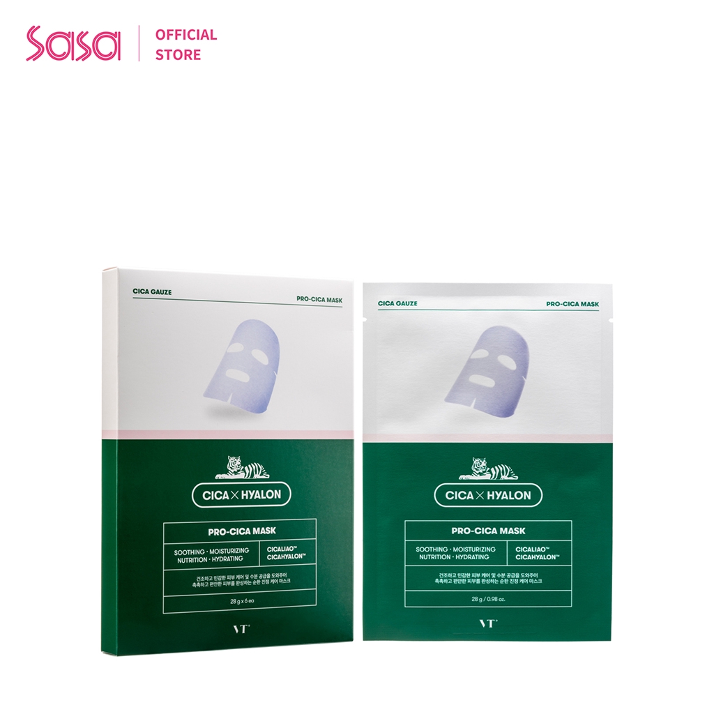 VT Pro-Cica Mask (28g x 6pcs) | Shopee Singapore
