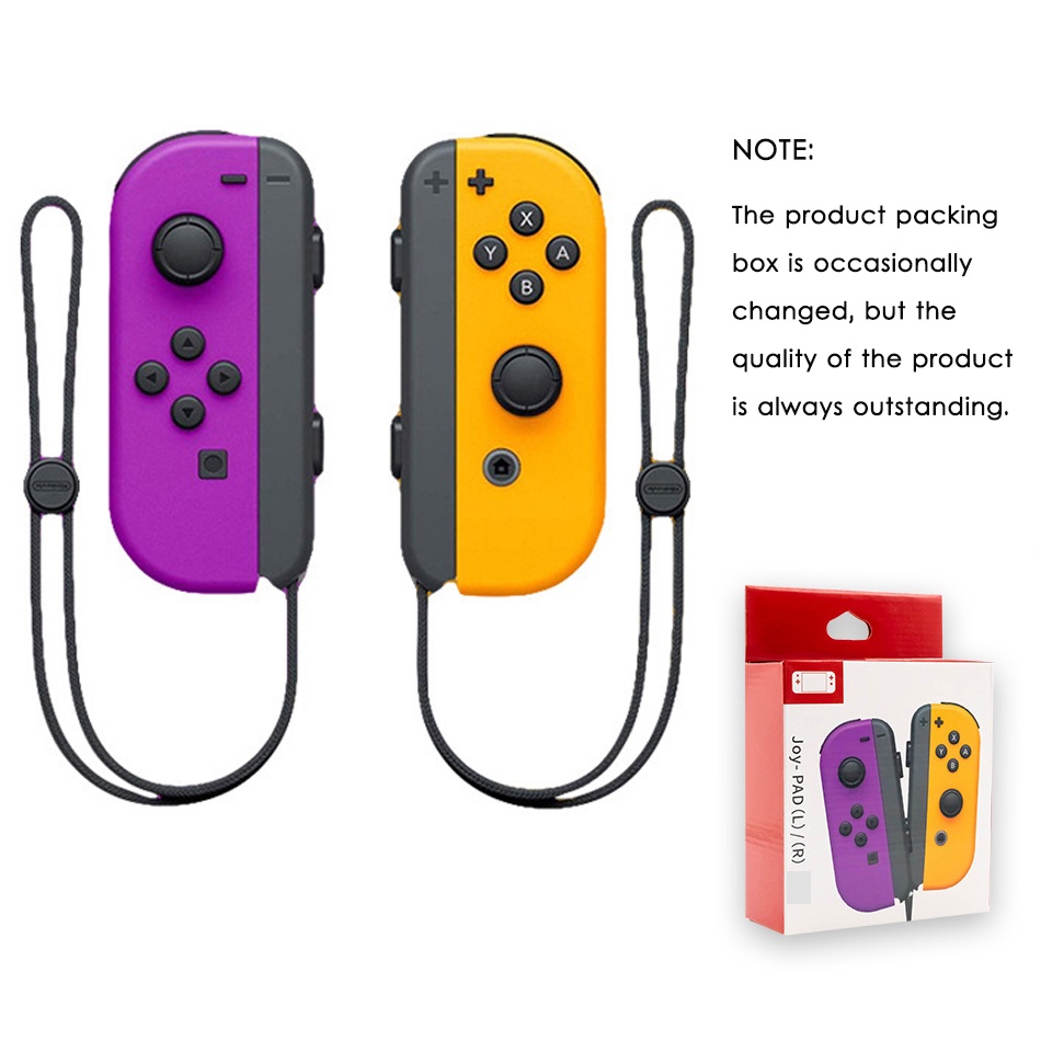 Wireless Control Joycon Gamepad For Nintendo Switch Oled Controllers With Straps Dual Vibration 8289