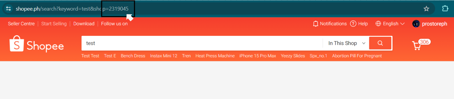 Locating Shop Details and Product/Item ID | Shopee PH Seller Education Hub