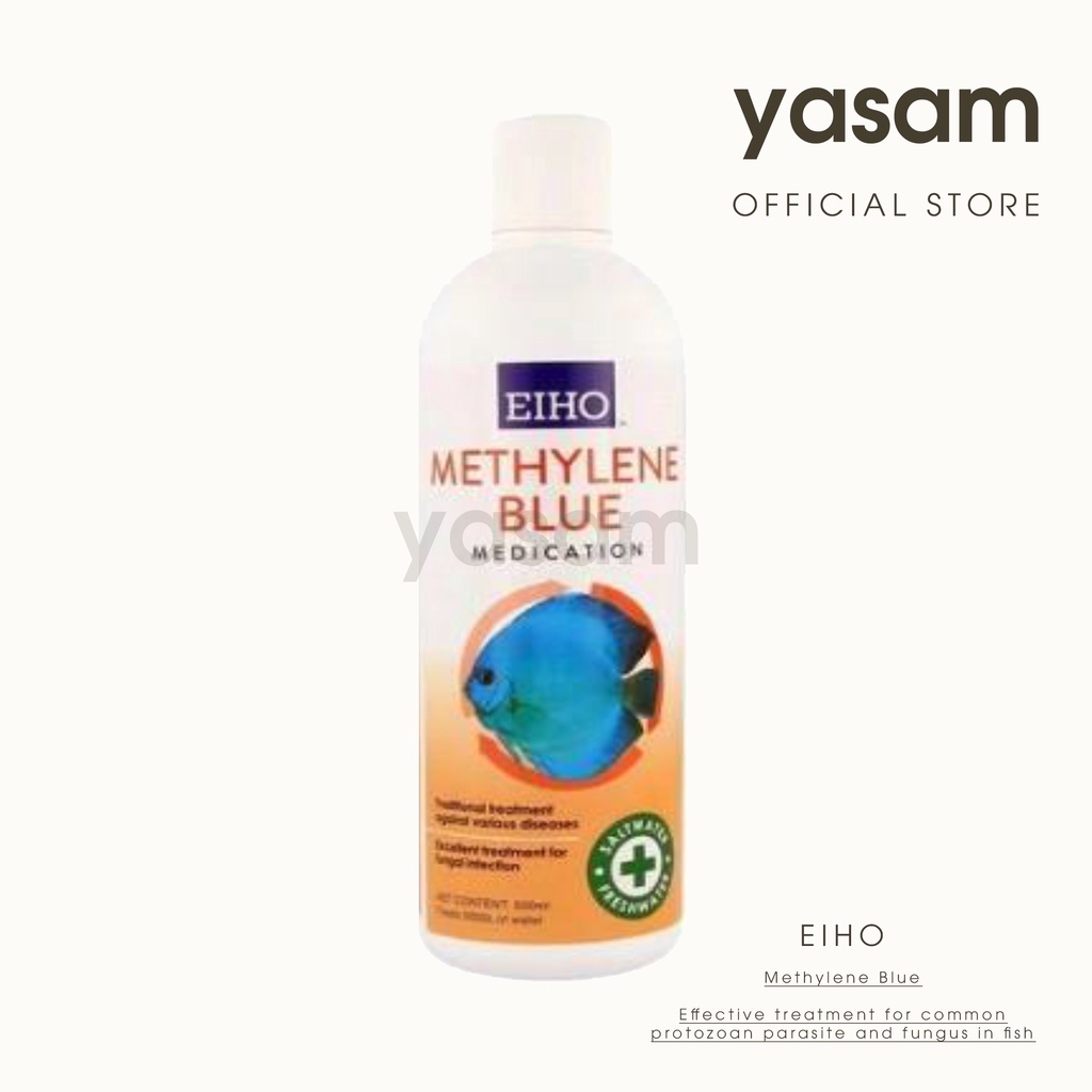 EIHO - Methylene Blue (Fungal treatment for all fish) | Shopee Singapore