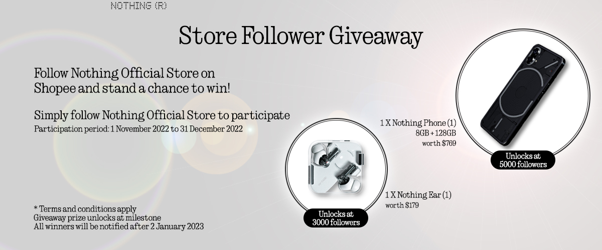 Nothing Official Store, Online Shop Dec 2022 | Shopee Singapore