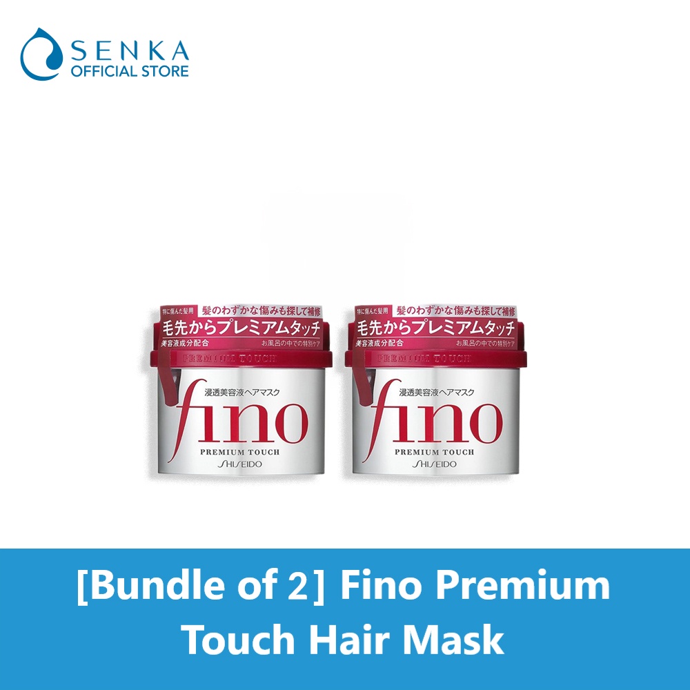 [Bundle of 2] Fino Premium Touch Hair Mask 230g | Shopee Singapore