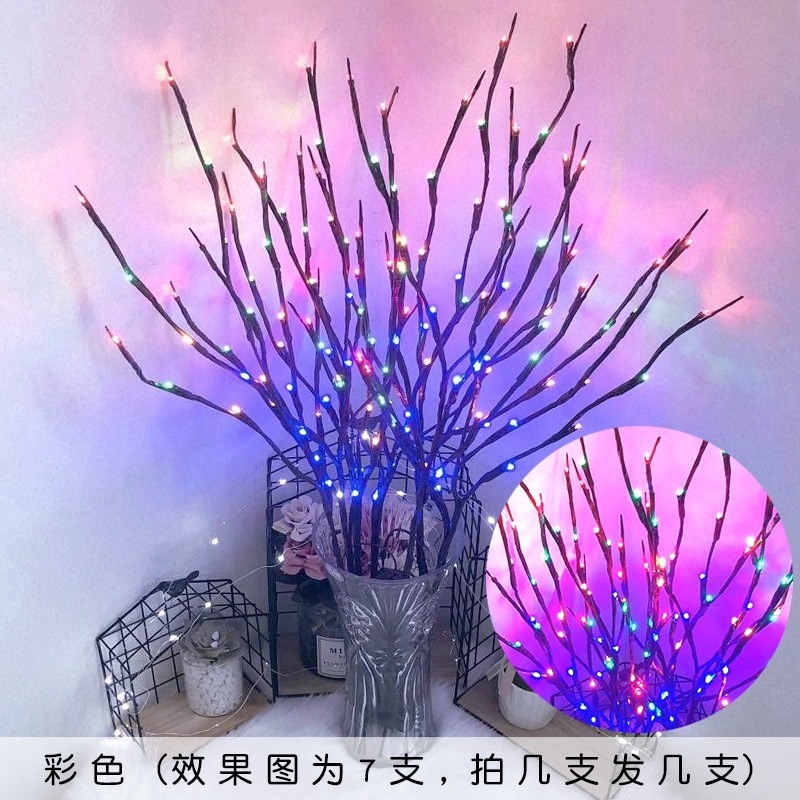 INS Willow Tree Branch Fairy String Light 20 LED Bulbs Christmas Home ...