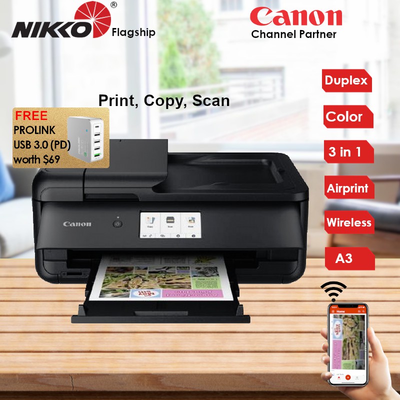 Canon PIXMA TS9570 All-in-one A3 Photo Inkjet Printer TS-9570 TS 9570 ...