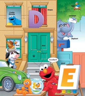 [🇺🇸Imported] Brand New Children’s Book : Sesame Street: Elmo's ABC Lift ...