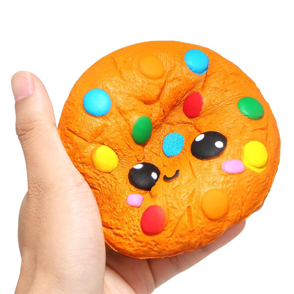 Jumbo Squishy Chocolate Cookie Squishies Cream Scented Slow Rising Toy ...