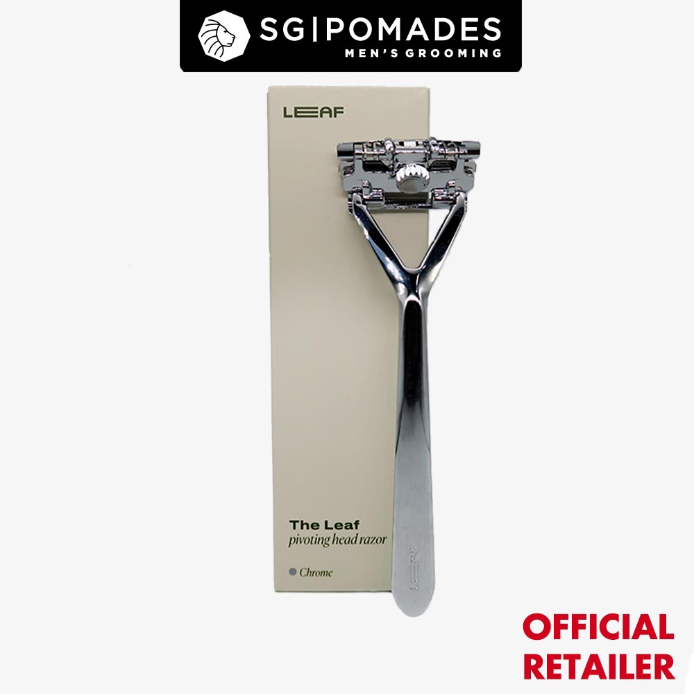 Leaf Shave The Leaf Razor - Chrome | Shopee Singapore