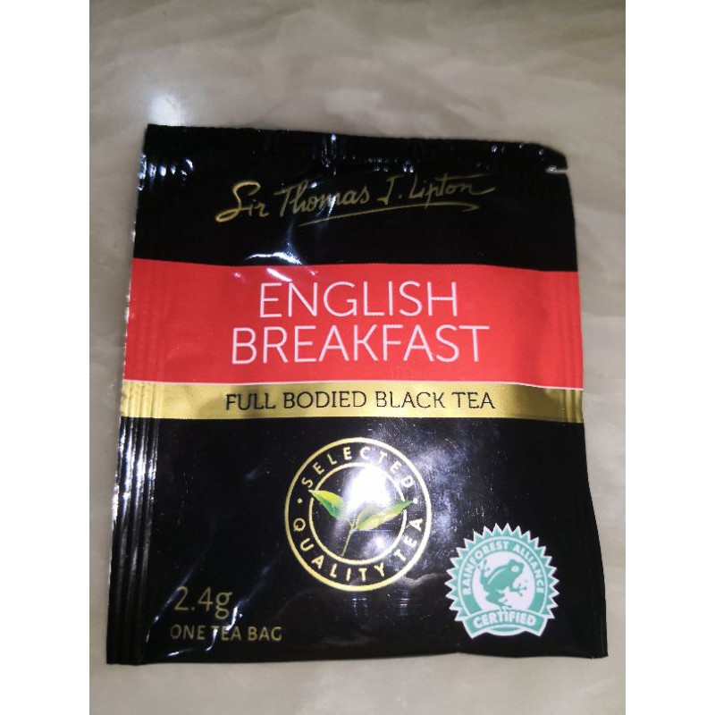Sir Thomas J. Lipton English Breakfast Tea Bag (Genuine Product - Black ...