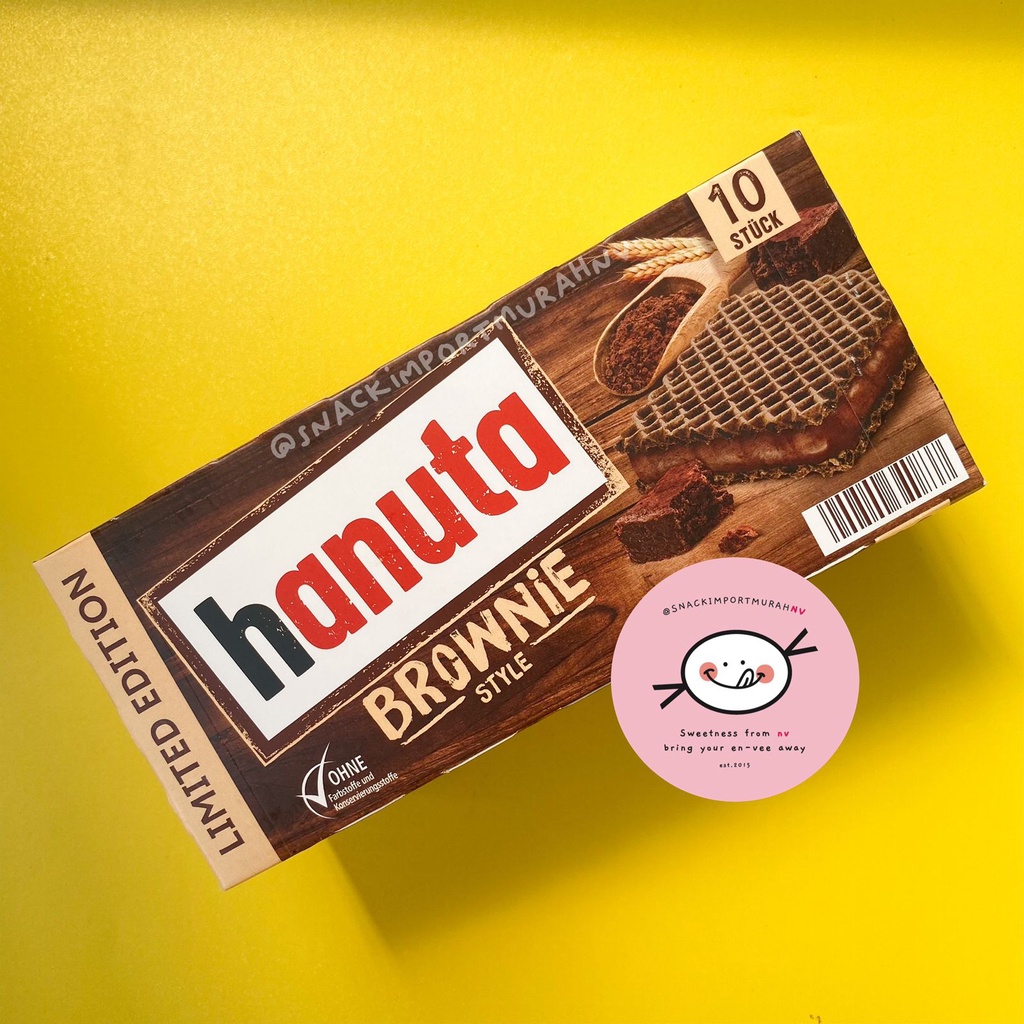 Hanuta Brownie LIMITED EDITION | Shopee Singapore