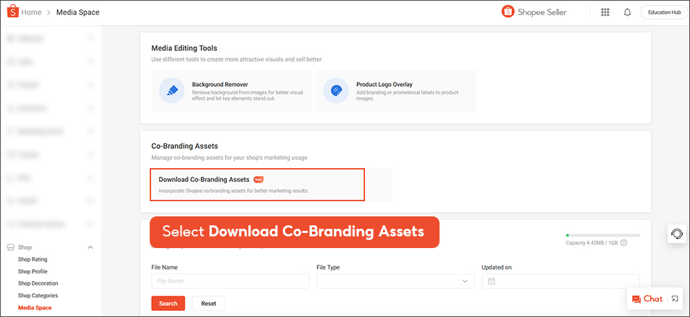 Co-Branding Assets tool | MY Seller Education [Shopee]
