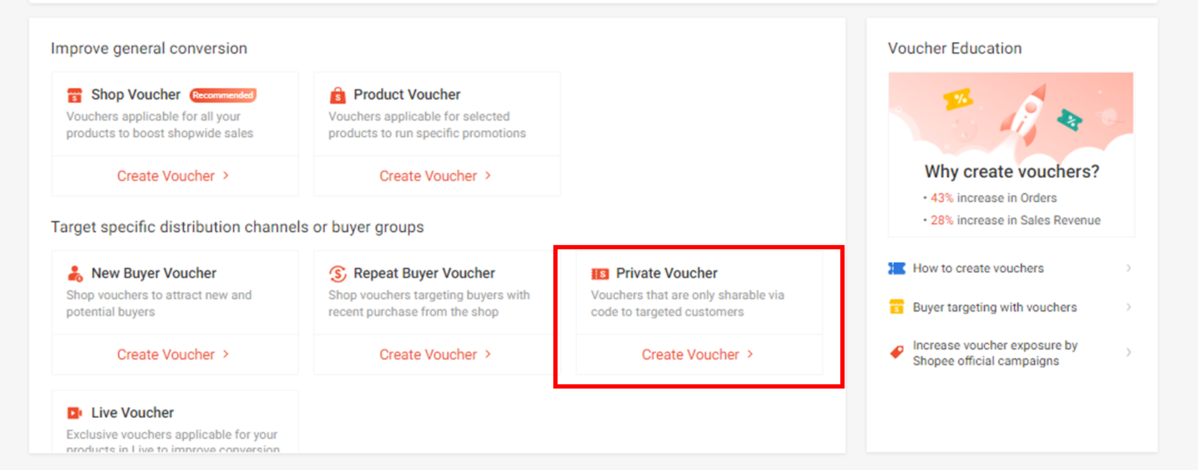 顧客ターゲットを利用したバウチャー（Buyer Targeting Voucher）の活用方法 | Shopee JP Seller ...