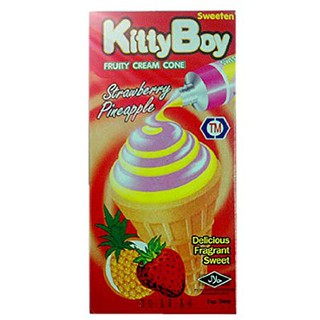 SWEETEN KITTY BOY FRUITY CREAM CONE 12PCS | Shopee Singapore