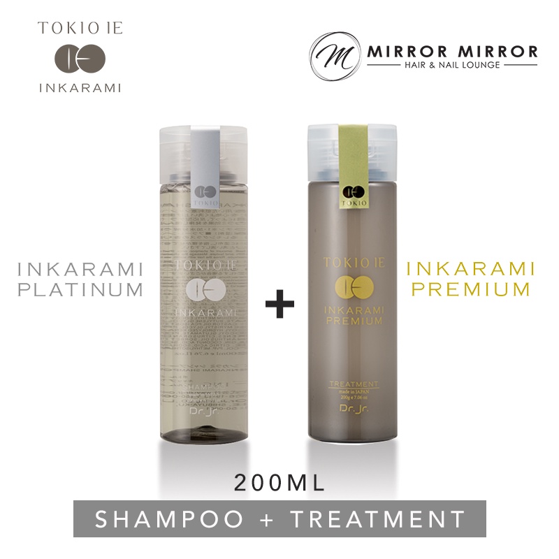 [Bundle of 2] Tokio IE Inkarami Platinum Shampoo 200ml + Premium Treatment 200ml | Shopee Singapore