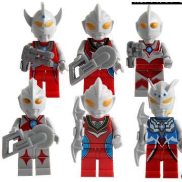 lego-compatible Ultraman minifigures set | Shopee Singapore