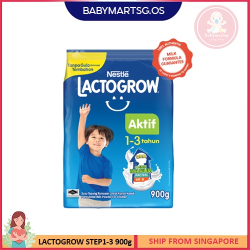 Nestle Lactogrow Aktif 1-3 years / 4-6 years 900g Lactokid milk powder ...
