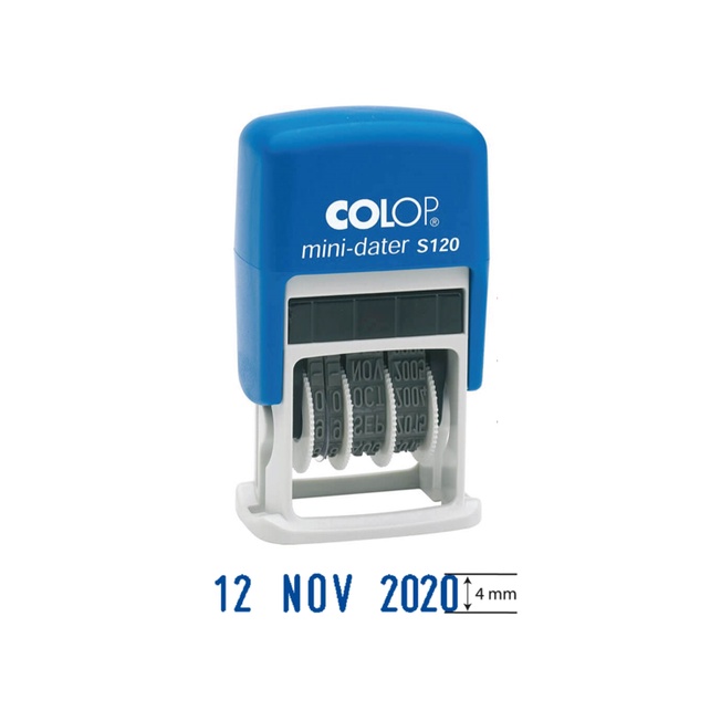 COLOP S120 Self-Inking Mini Date Stamp | Shopee Singapore
