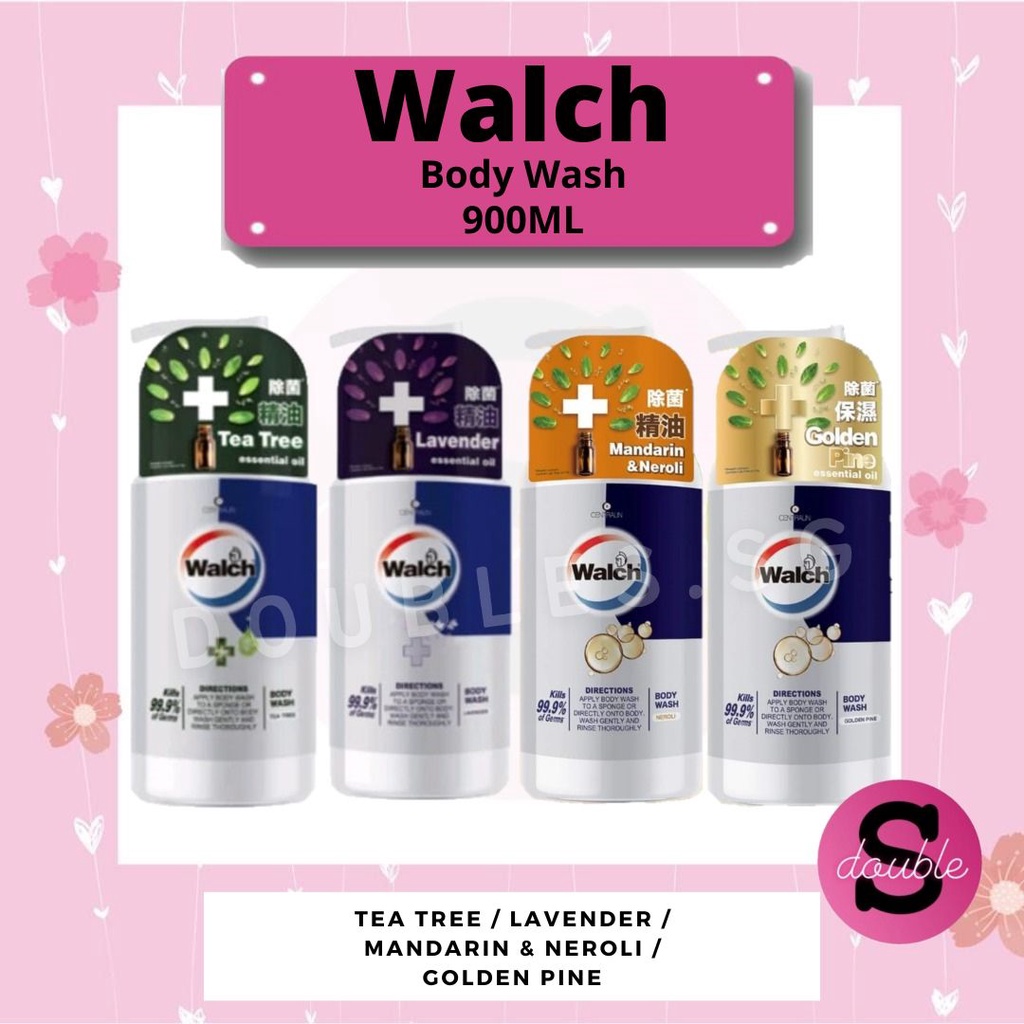 Walch Anti-bacterial w/ Essential Oil Body Wash 900ml | Shopee Singapore
