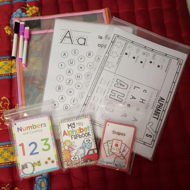 Prek Kindergarten learning English Phonics Alphabet 26 Letters A-Z ...