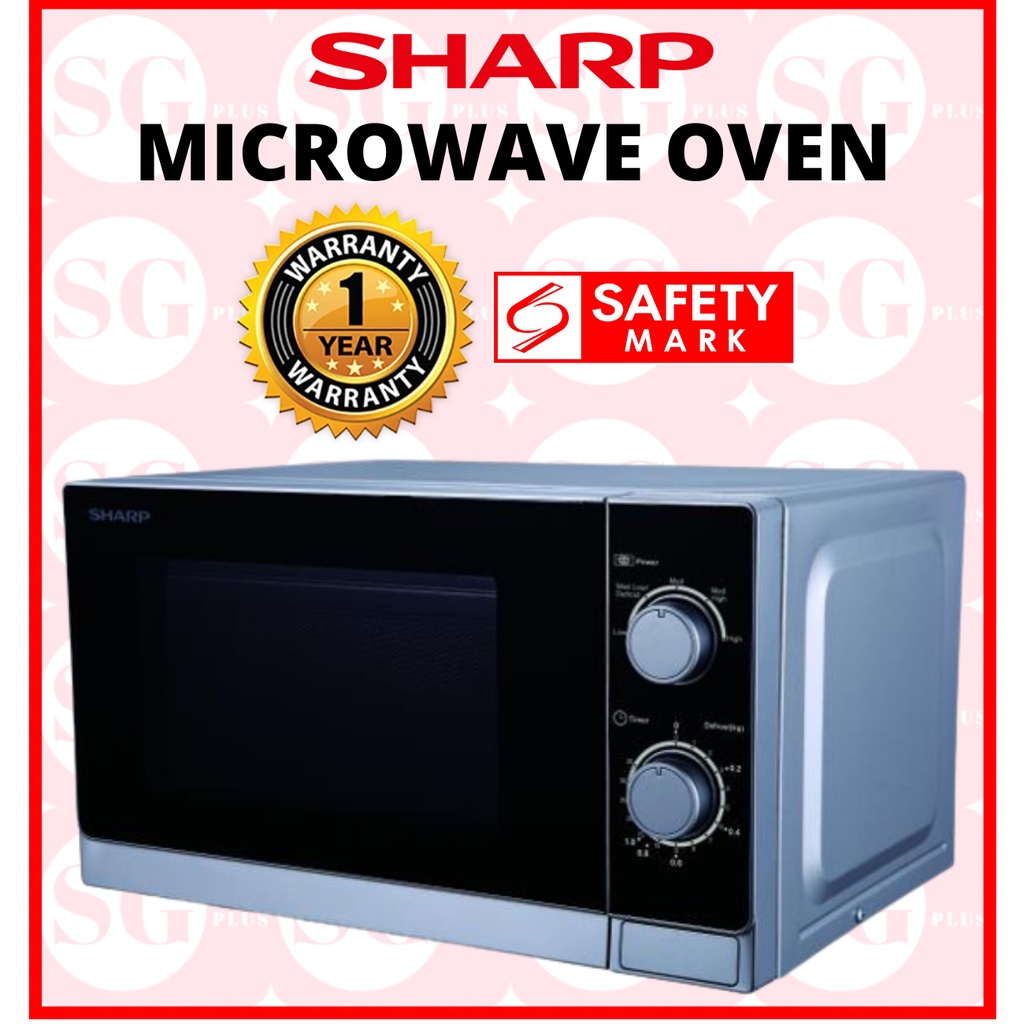 Sharp R-20A0(S)V 20L Basic Microwave Oven | Shopee Singapore