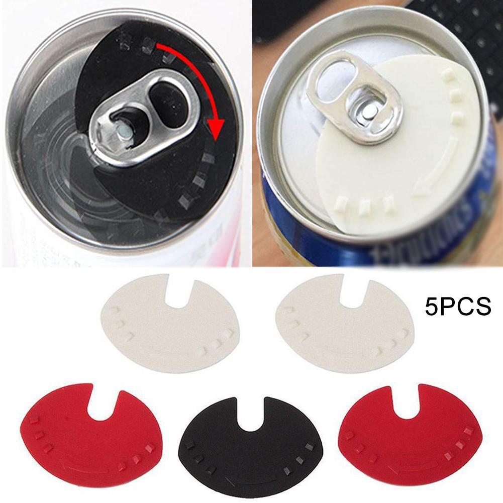 5PCS Beverage Can Lid Cap Soda Beverage Drink Snaps Tops Cover Beer ...