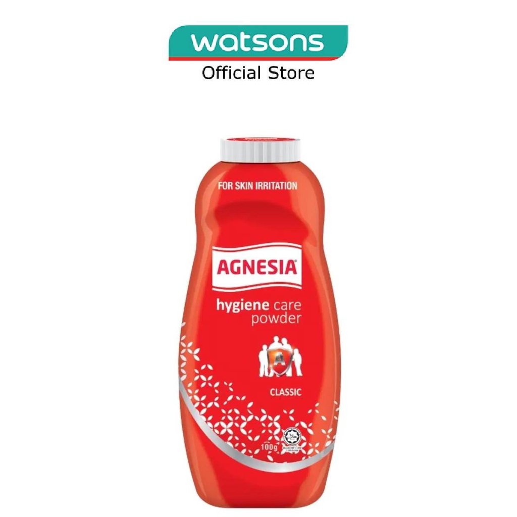 AGNESIA Hygiene Care Powder Classic (For Heat Rash & Skin Irritation ...